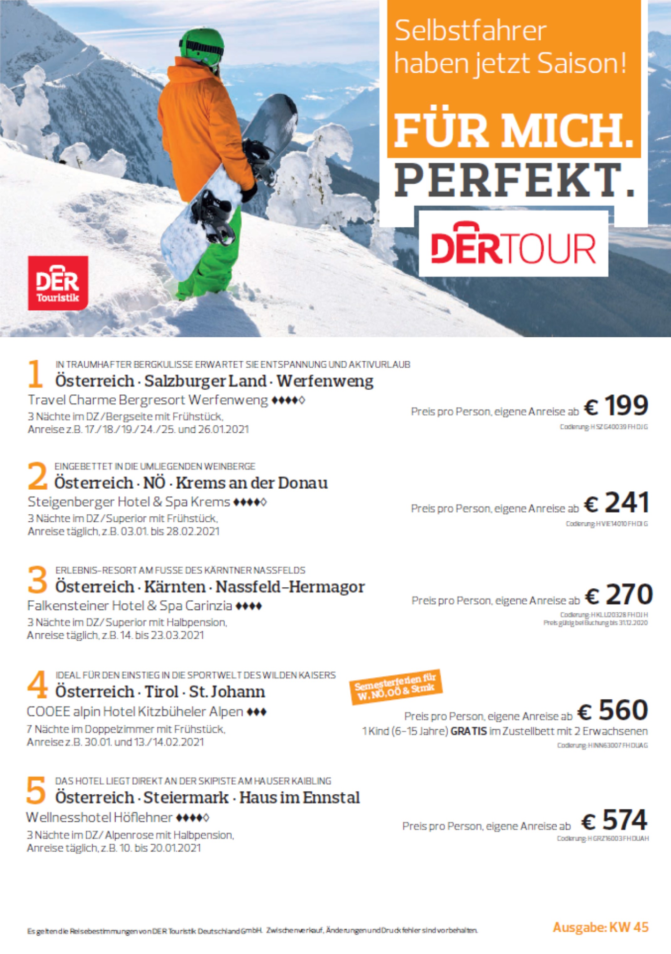 Topaktuelle Reiseangebote im Reisebüro Winkler in Wattens